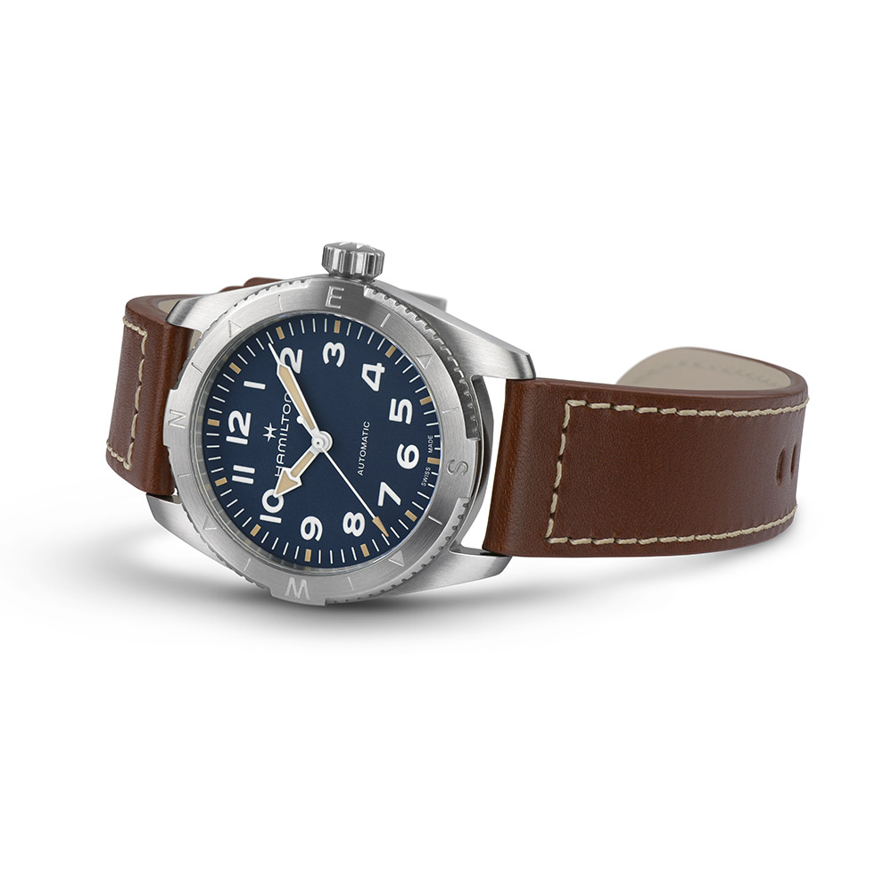 Hamilton H70225540 - Orologio Hamilton Khaki Field Expedition Blu 37 mm