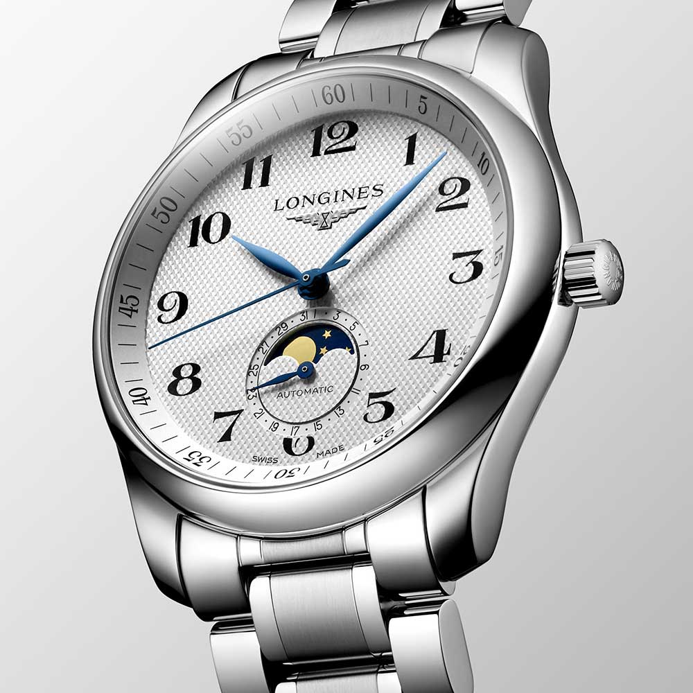 Longines Master Collection Automatic Steel Silver 40mm Watch - Fabio ...